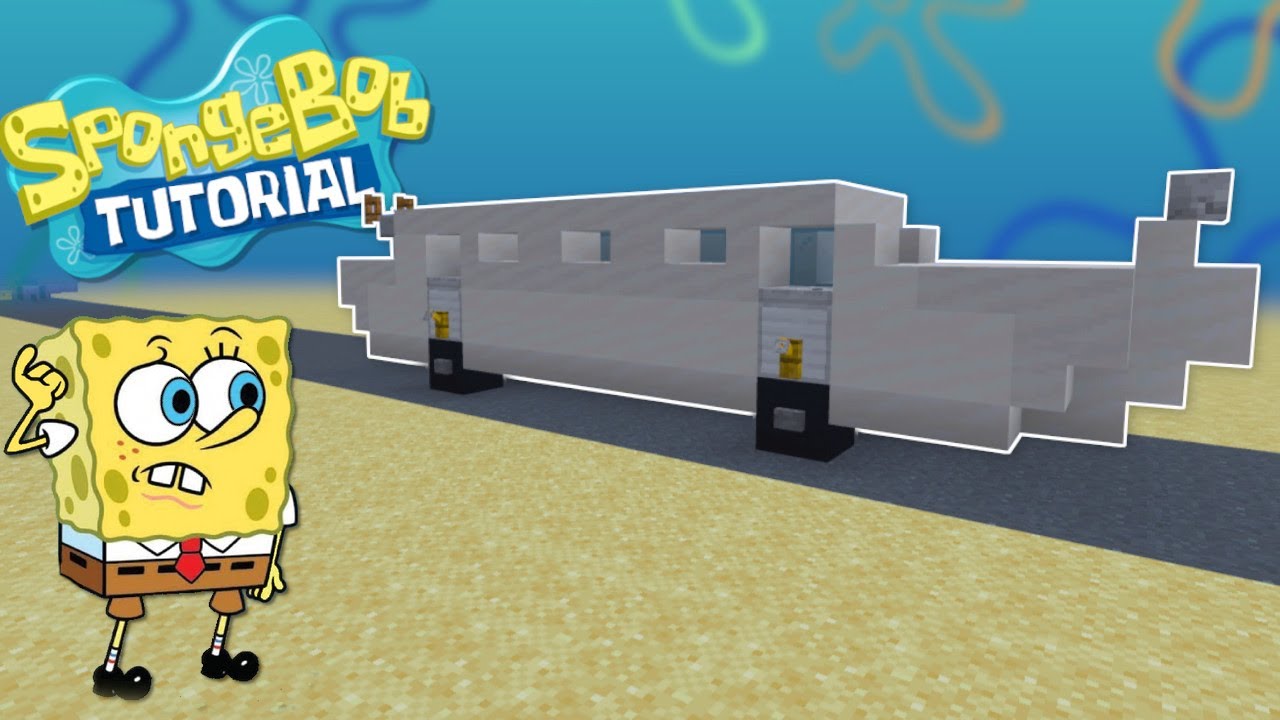 Bau eine Minecraft 🥂 Limousine | Spongebob Schwammkopf Tutorial - YouTube