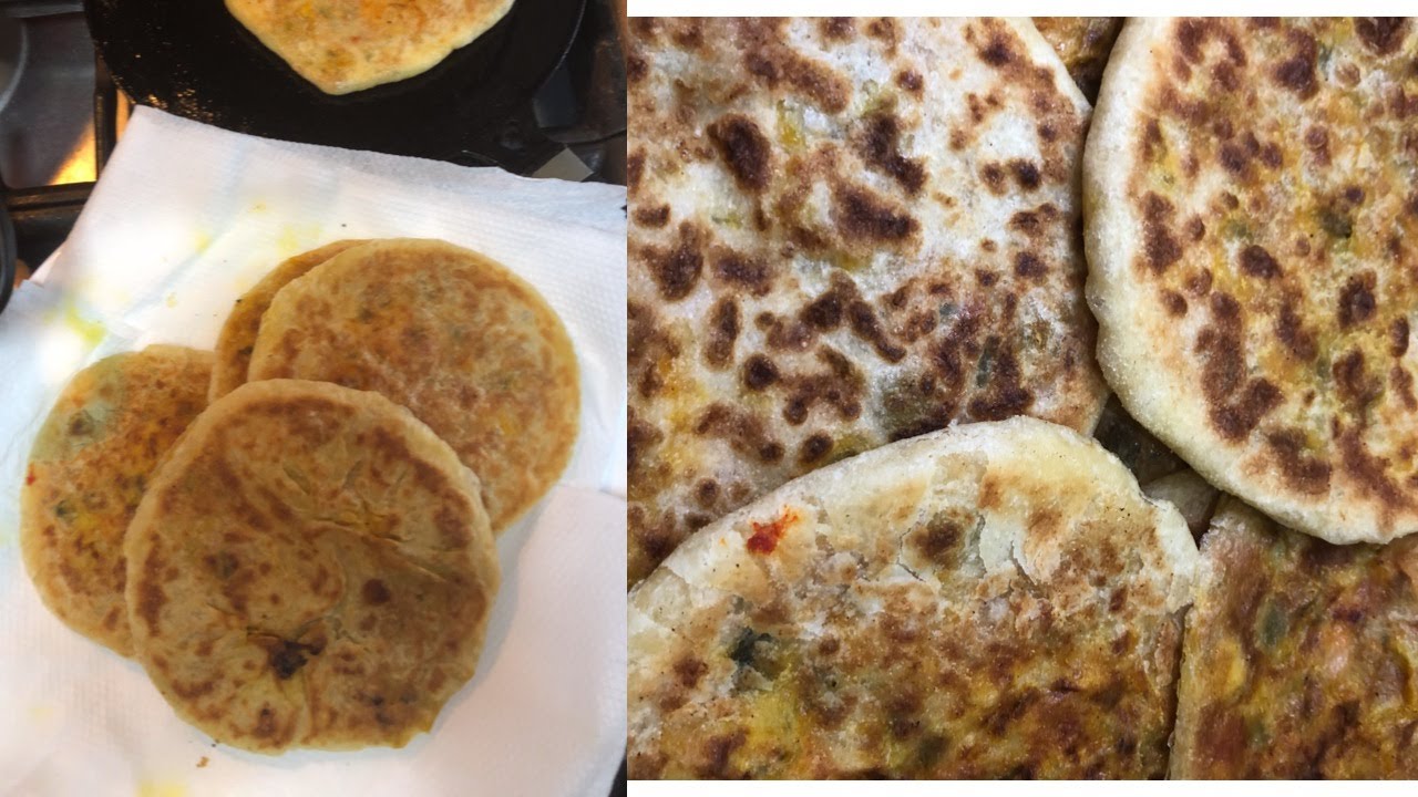 Moroccan MSEMEN Stuffed With vegetables /Complete Video - YouTube