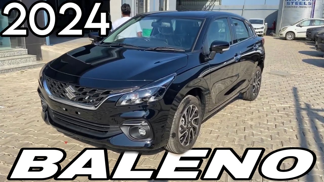 NEW BALENO 2024 ALPHA TOP MODEL BLACK COLOUR ️ MARUTI SUZUKI BALENO ...