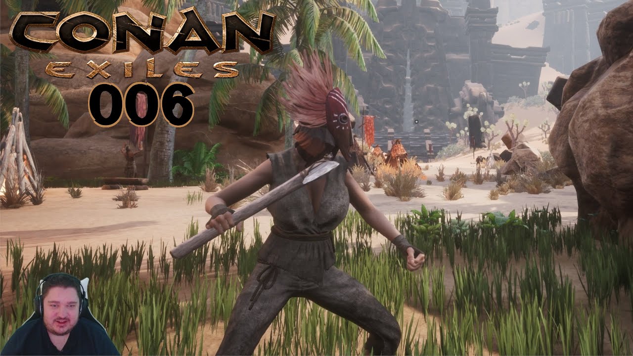 CONAN EXILES ⚔ 006: Das Darfari Lager [Let's Play / german / deutsch ...