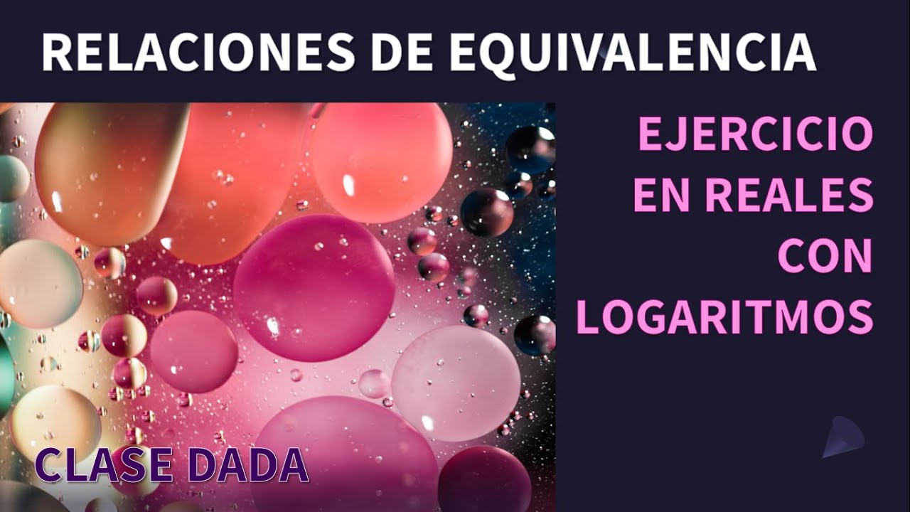 Clases y conjunto cociente de una relación de equivalencia - YouTube