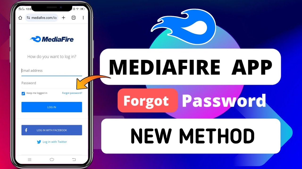 MediaFire Application ko login kaise kare in Hindi | Forget Pasword ...