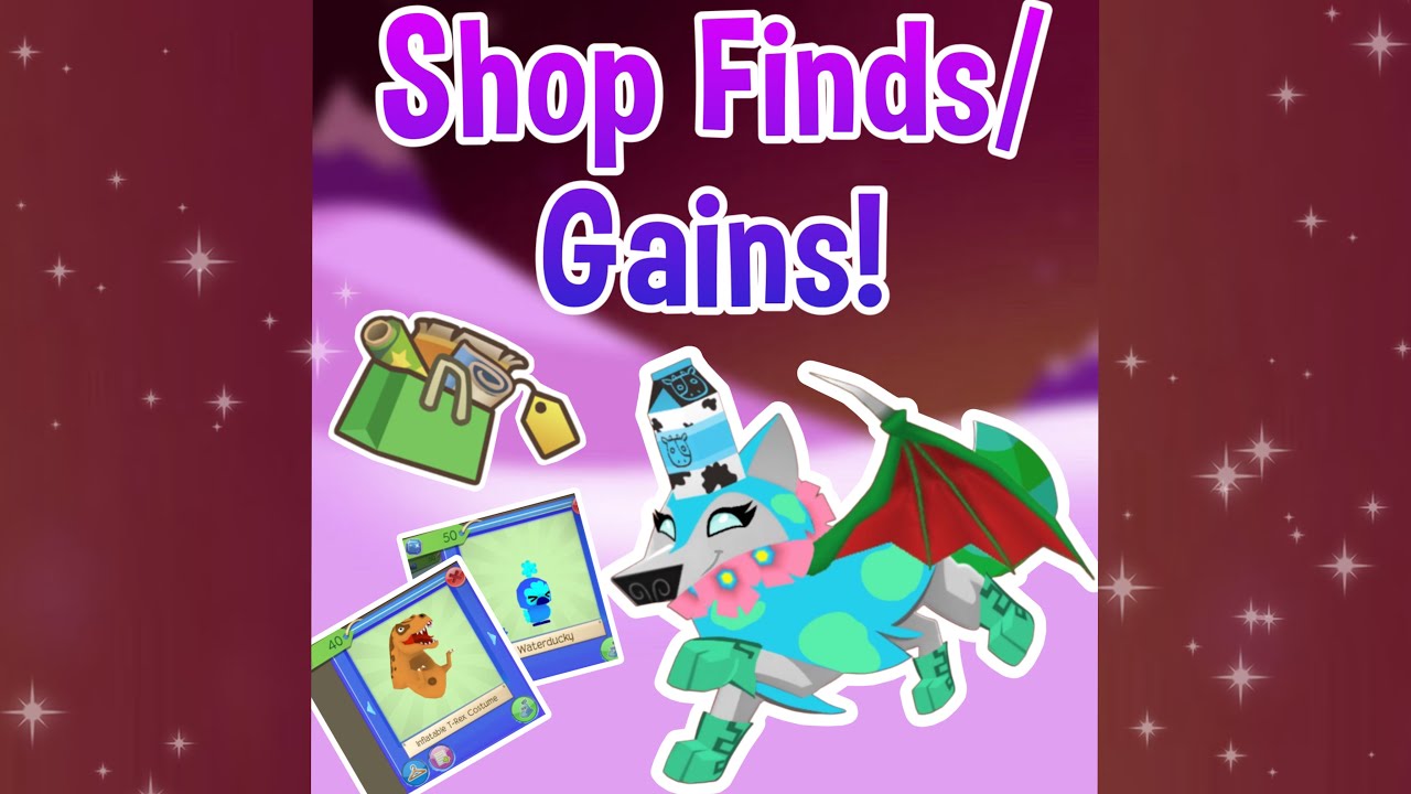 Animal Jam shop finds and gains! #animaljam #ajpw - YouTube