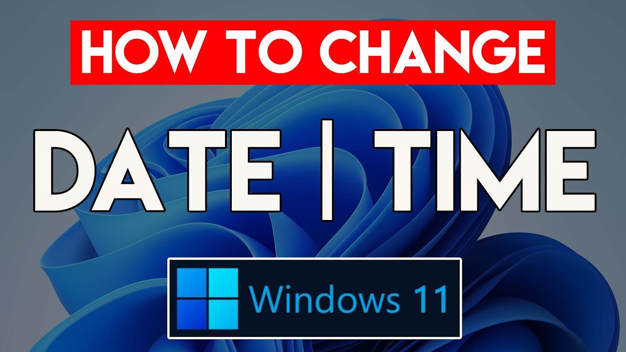 How To Change Date And Time In Windows 11 YouTube How To Change Date And Time In Windows 11 YouTube
