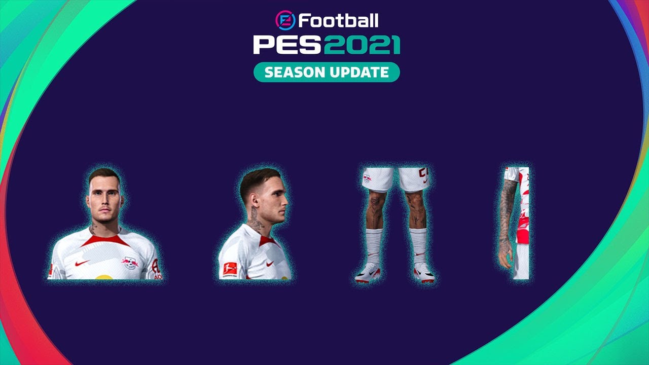 David Raum Vol: 2 + Tattoo 100% convertido do eFootball 2024 Compatível ...