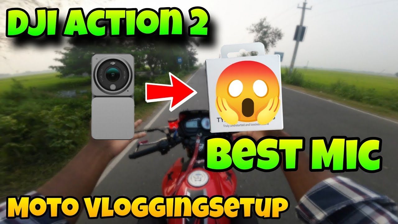 DJI Action 2 Best' Mic 🎤 | Best External Mic for DJI Action 2 👍🏻 - YouTube