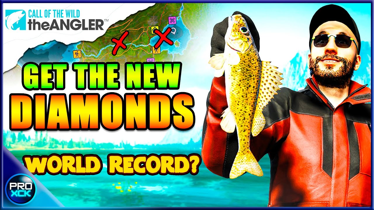 Get the 4 NEW Diamonds on these Crazy Hotspots! (Caught a Record!) - Call of the Wild theAngler ...