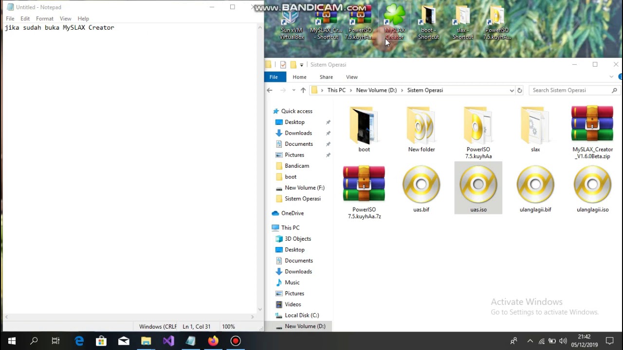 Tutorial instal dan modifikasi Linux SLAX - YouTube