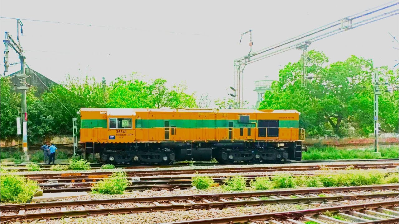 "Efficient Shunting Made Easy with the WDS 6 AD Locomotive at Ambala ...