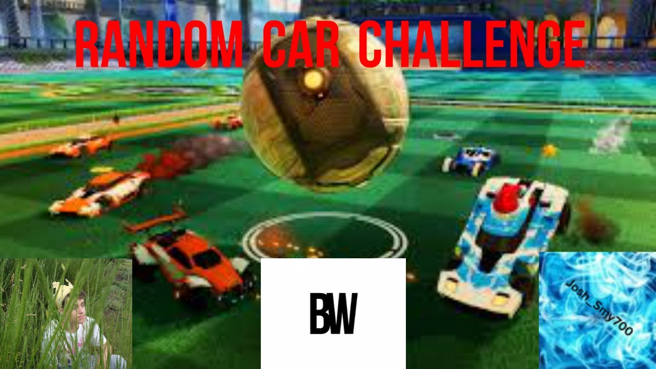 Rocket League - RANDOM CAR CHALLENGE! - YouTube
