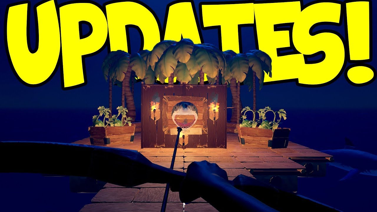 New Updates! - Raft Update Gameplay! (Bows n' Stuff) - YouTube