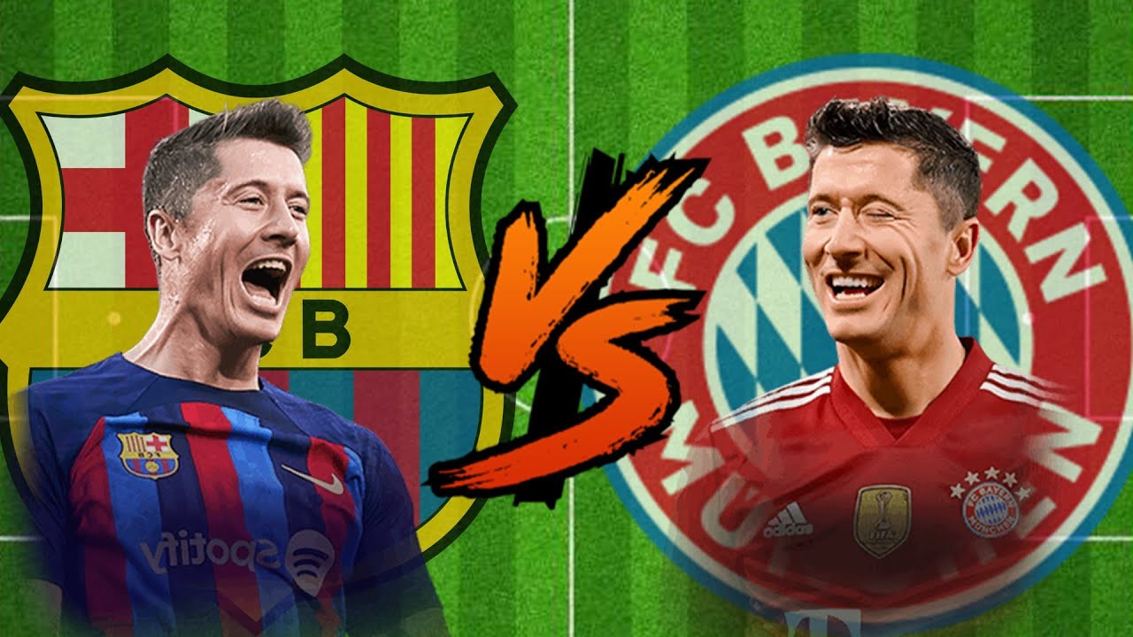 Barcelona Lewandowski VS Bayern Lewandowski🔥💪 - YouTube