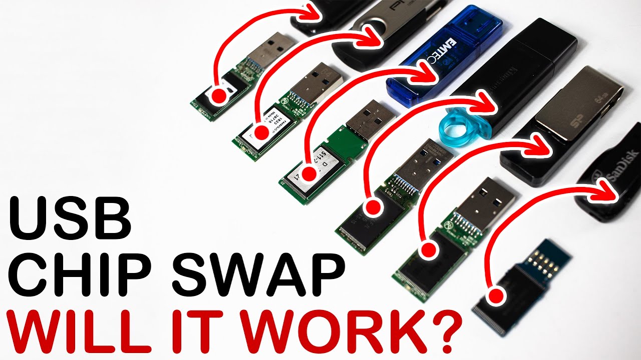 Swapping Memory Chips On Usb Flash Drives Does It Work For Data