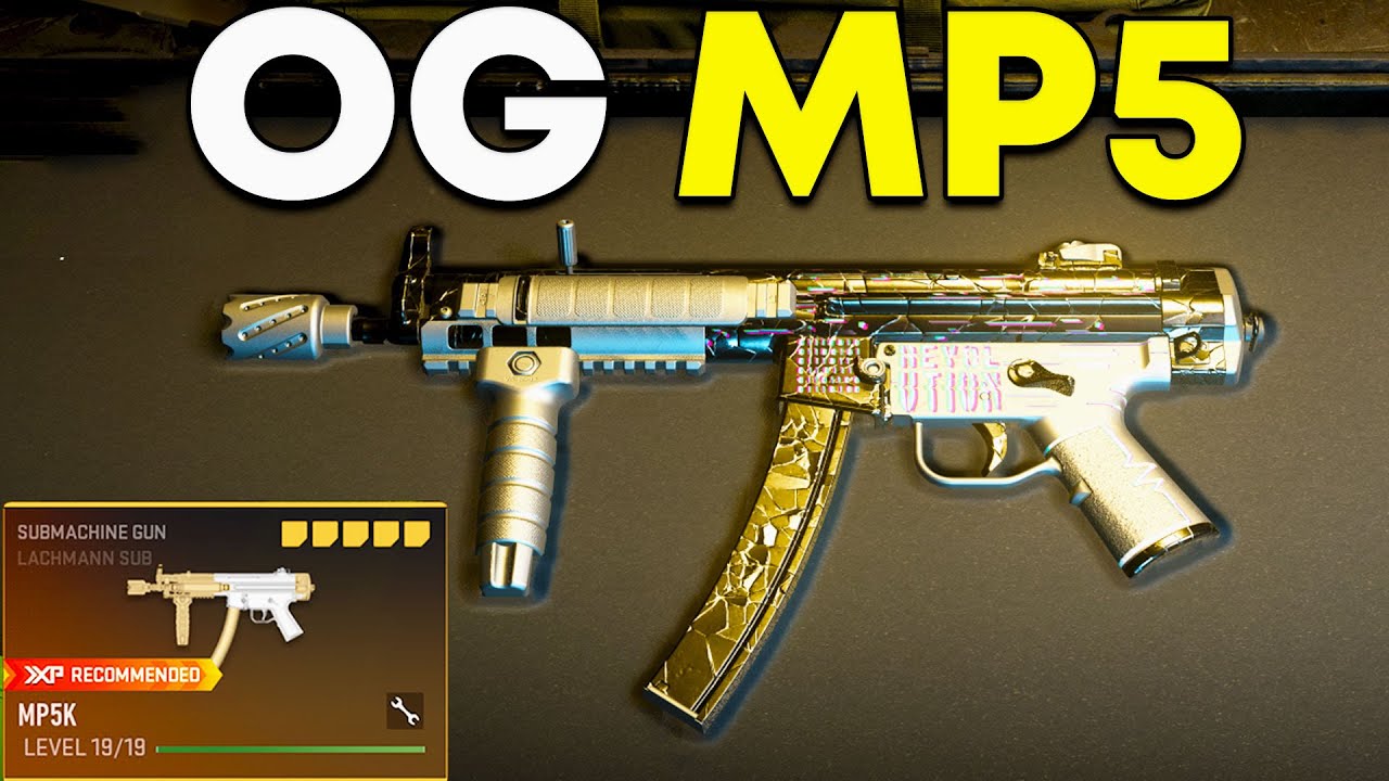 the OG MP5K is AMAZING in Warzone! (Vondel Warzone 2) - YouTube