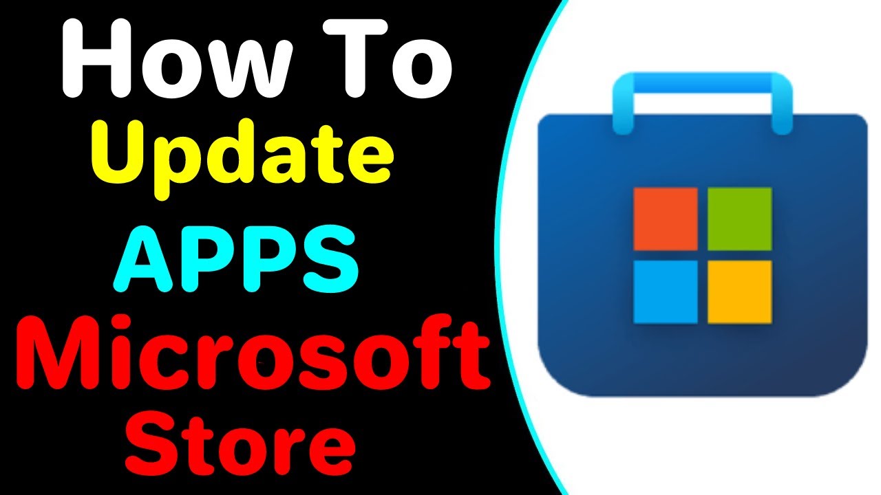 How To Update Apps With Microsoft Store 2022 - YouTube