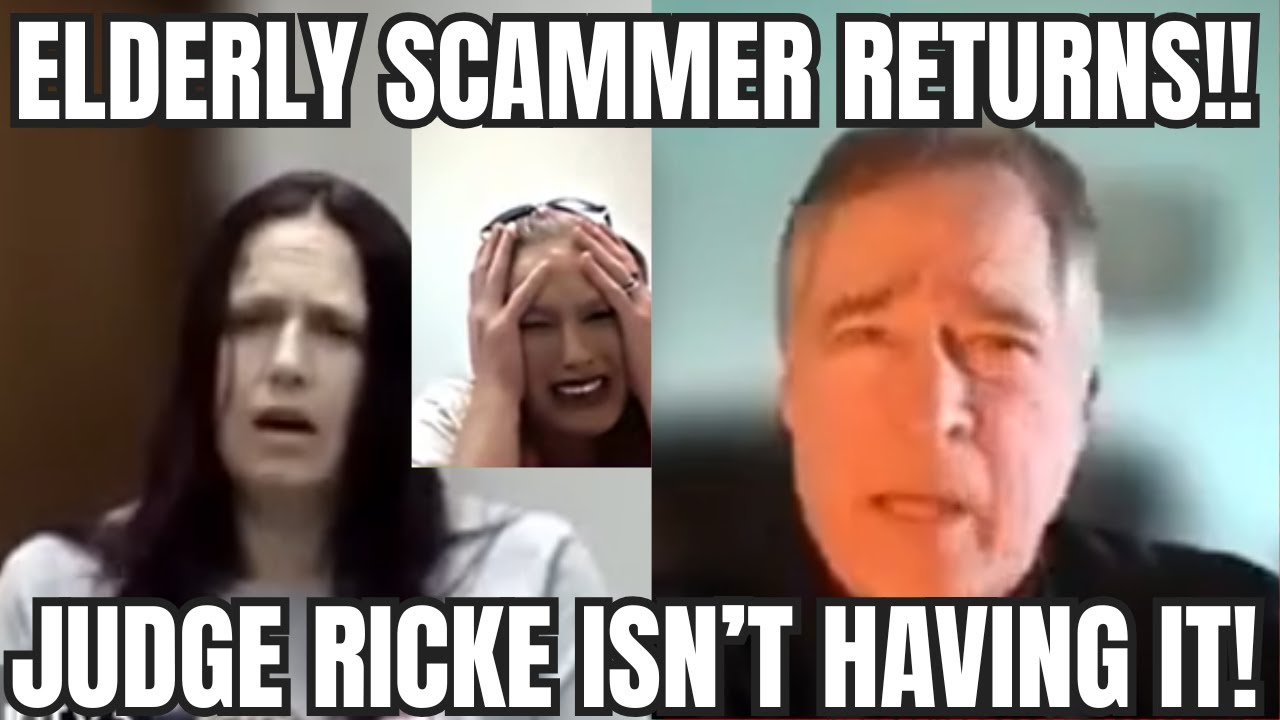 Judge Ricke TEARS Into Elderly Scammer For Going Against Court Orders ...