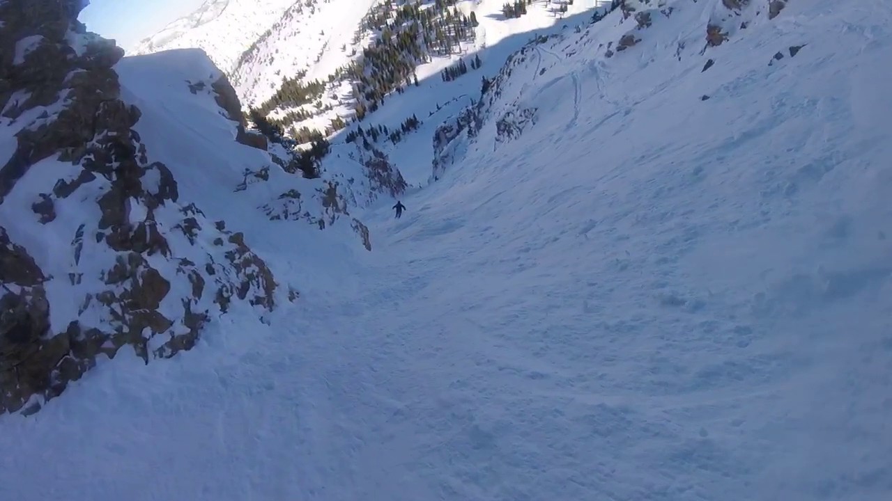 Main Chute, Alta Ski Area - YouTube