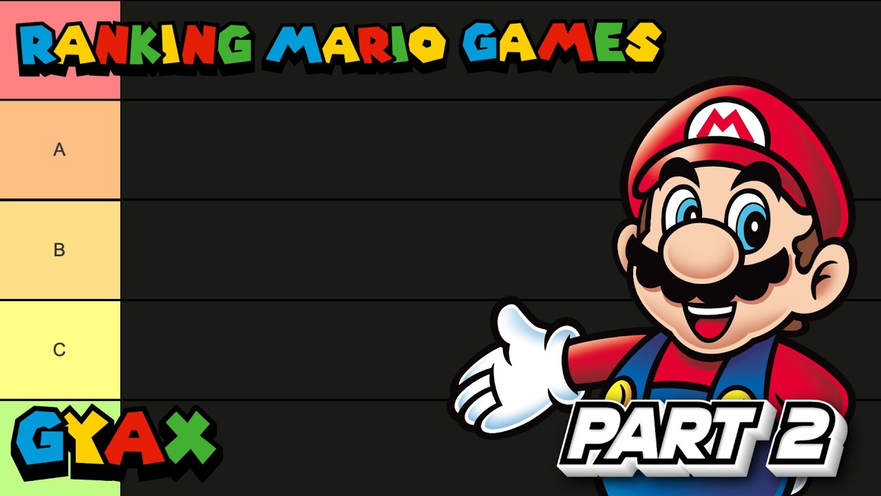 Ranking Every Mario Game (Part 2) | Gyax - YouTube