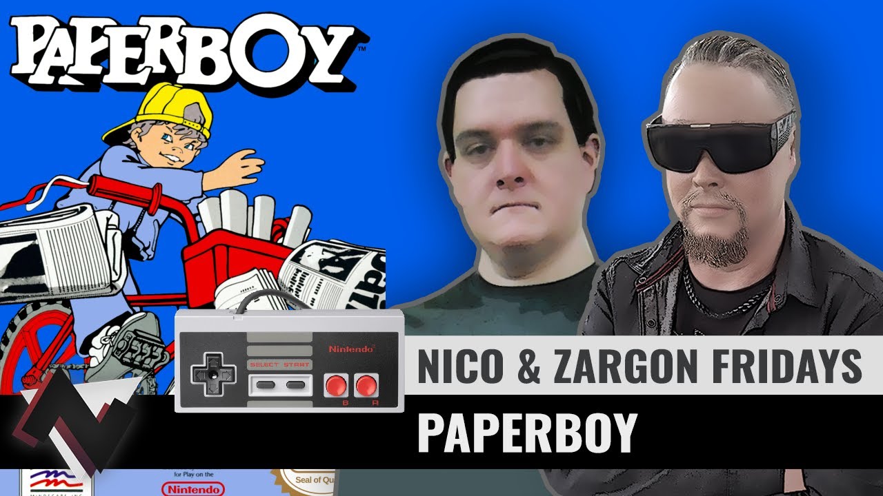 Nico & Zargon Fridays - Paperboy (IS THERE A SUNDAY?!) - YouTube