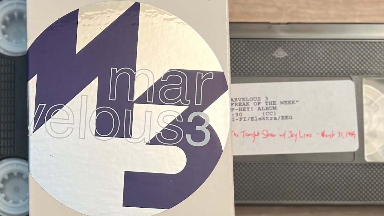 Marvelous 3 - "Freak Of The Week" (Official Video) & The Tonight Show ...