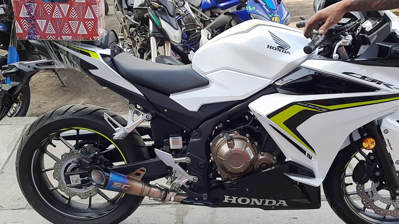 Honda CBR500 full tuning - YouTube