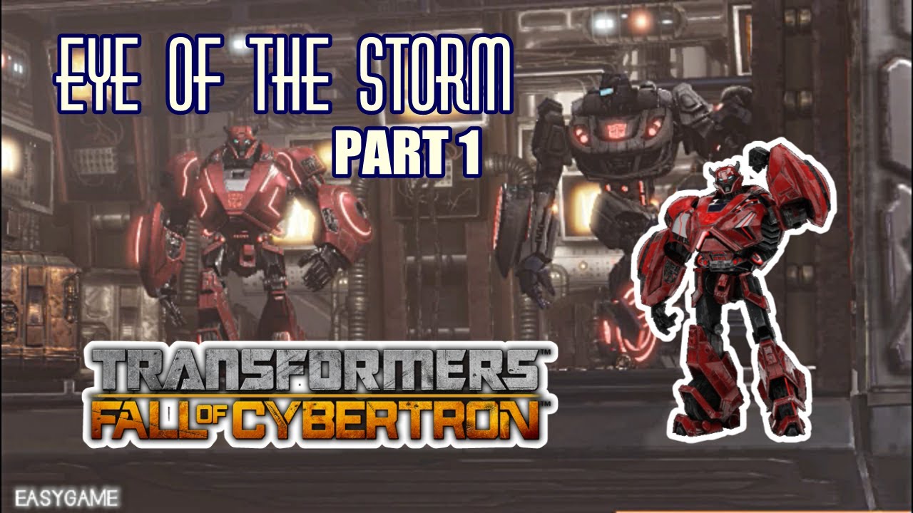 CLIFFJUMPER Transformers Fall of Cybertron Chapter IV Eye of the Storm ...
