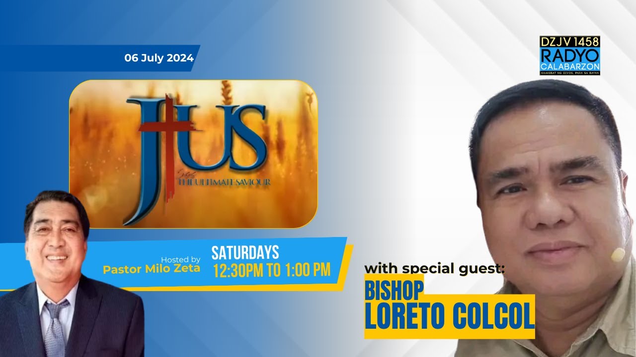JTUS Present with Pastor Milo Zeta and guest Bishop Loreto Colcol ...