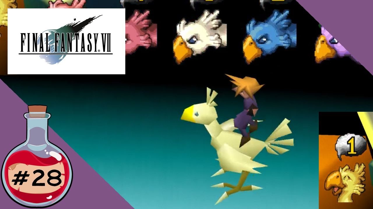 Choco Grand Prix! || Final Fantasy VII - [28] - YouTube