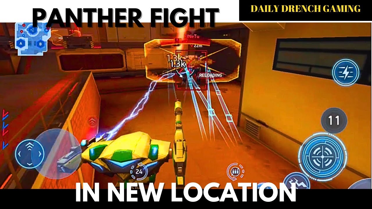 MECH ARENA - Panther In New Location - YouTube