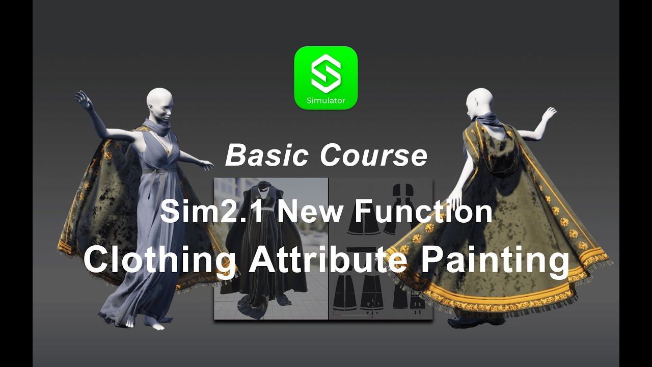 [Simulator V2.1 Tutorial] Clothing Attribute Painting - YouTube