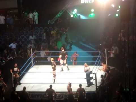 Alberto Del Rio,Big Show,Zack Ryder & Sheamus Entrance in Egypt's WWE World Tour