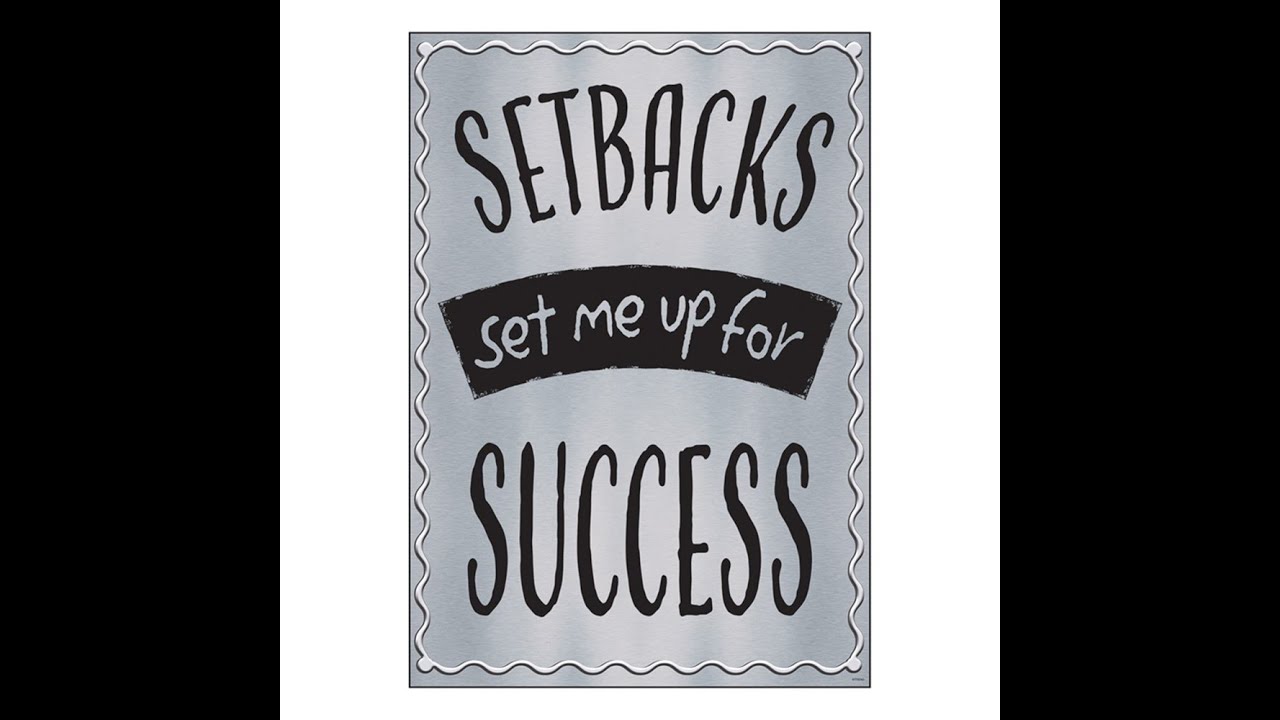 In this video, I talk about how setbacks actually helped me achieve ...