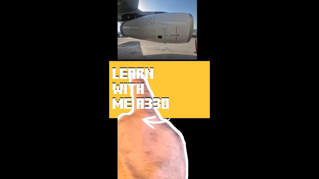AIRBUS A330 -300 RR TRENT ENG FADEC MENU DESCRIPTION - YouTube
