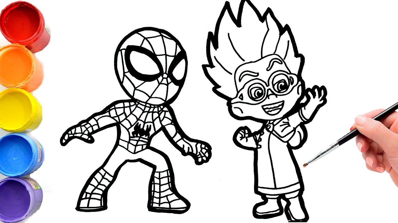 🔴🔴Drawings of the Marvel's Spidey and His Amazing Friends - SPIDER Vs ...