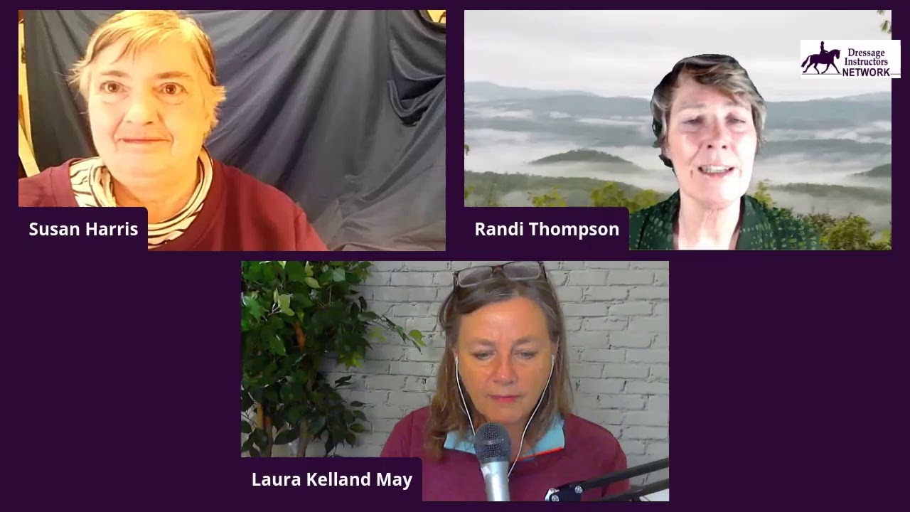 Susan Harris Live on Dressage Instructors Network 2020-12-01 - YouTube