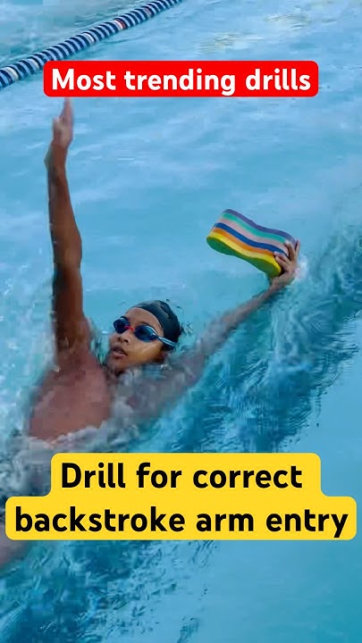 Backstroke Arm Entry Drills: Swim Faster & More Efficiently! - YouTube
