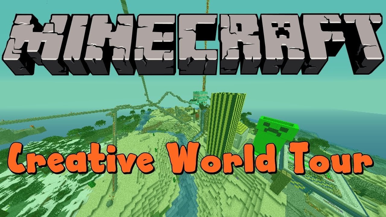 Minecraft - Creative World tour - YouTube