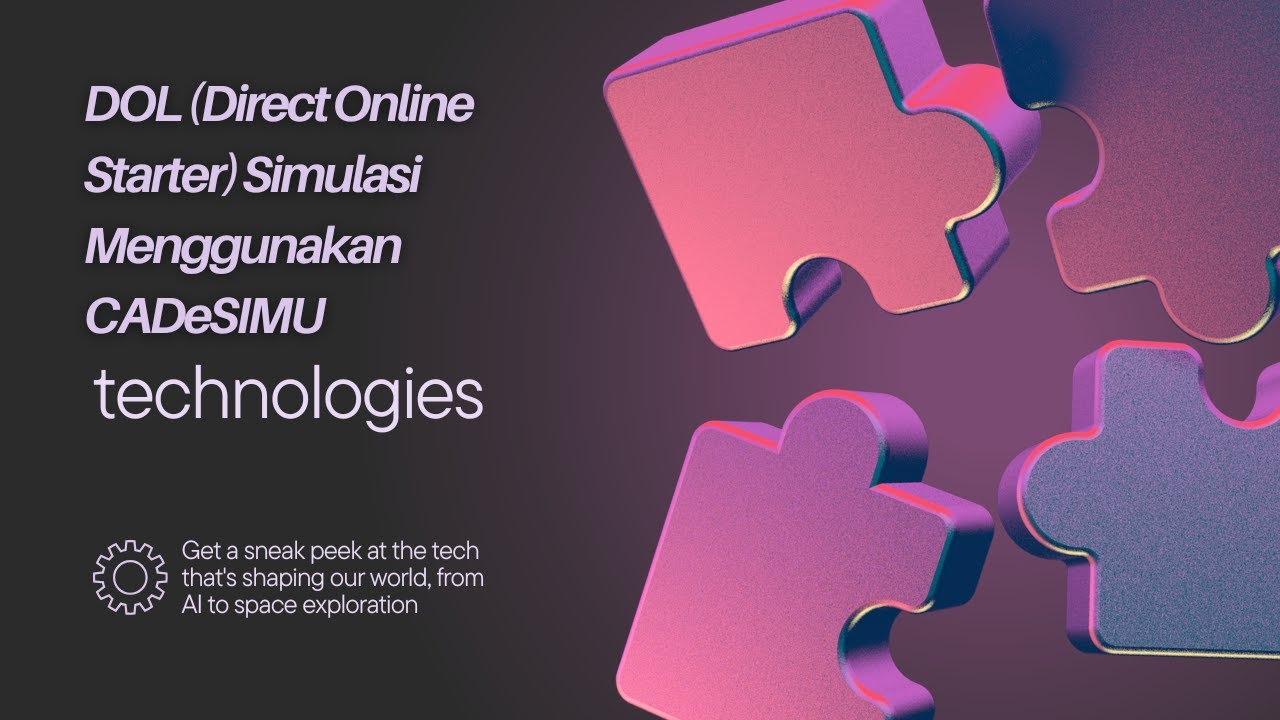 DOL (Direct Online Starter) Simulasi Menggunakan CADeSIMU - YouTube