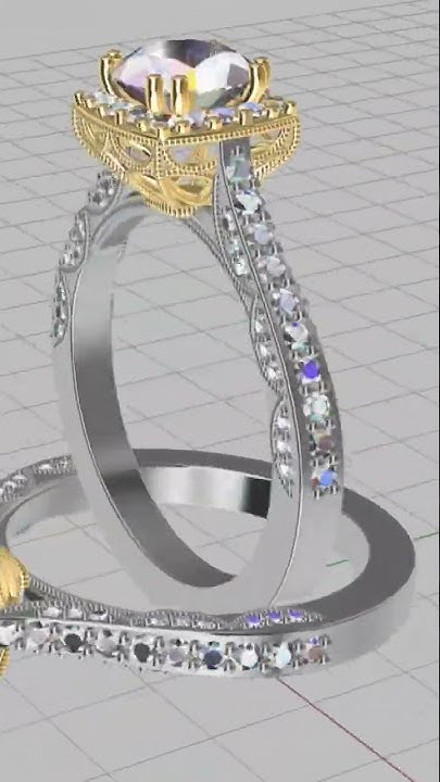 Jewelry 3D Modeling #pjchendesign #shorts - YouTube