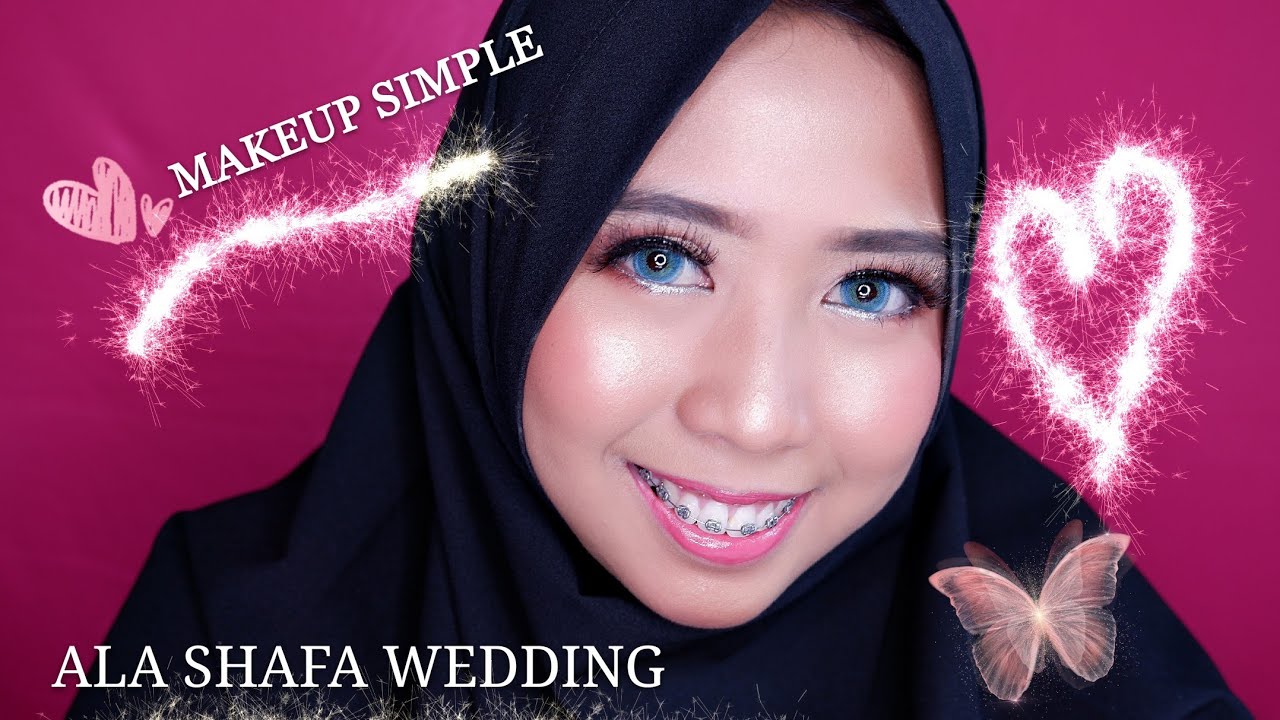 MAKEUP SUPER GLOWING SUPER AWET | SHAFA WEDDING | 2020 - YouTube
