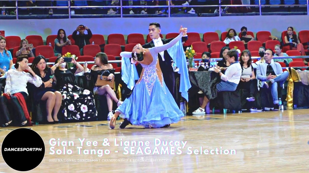 2022 SEAGames Selection: Gian Yee & Lianne Ducay Solo Tango - YouTube