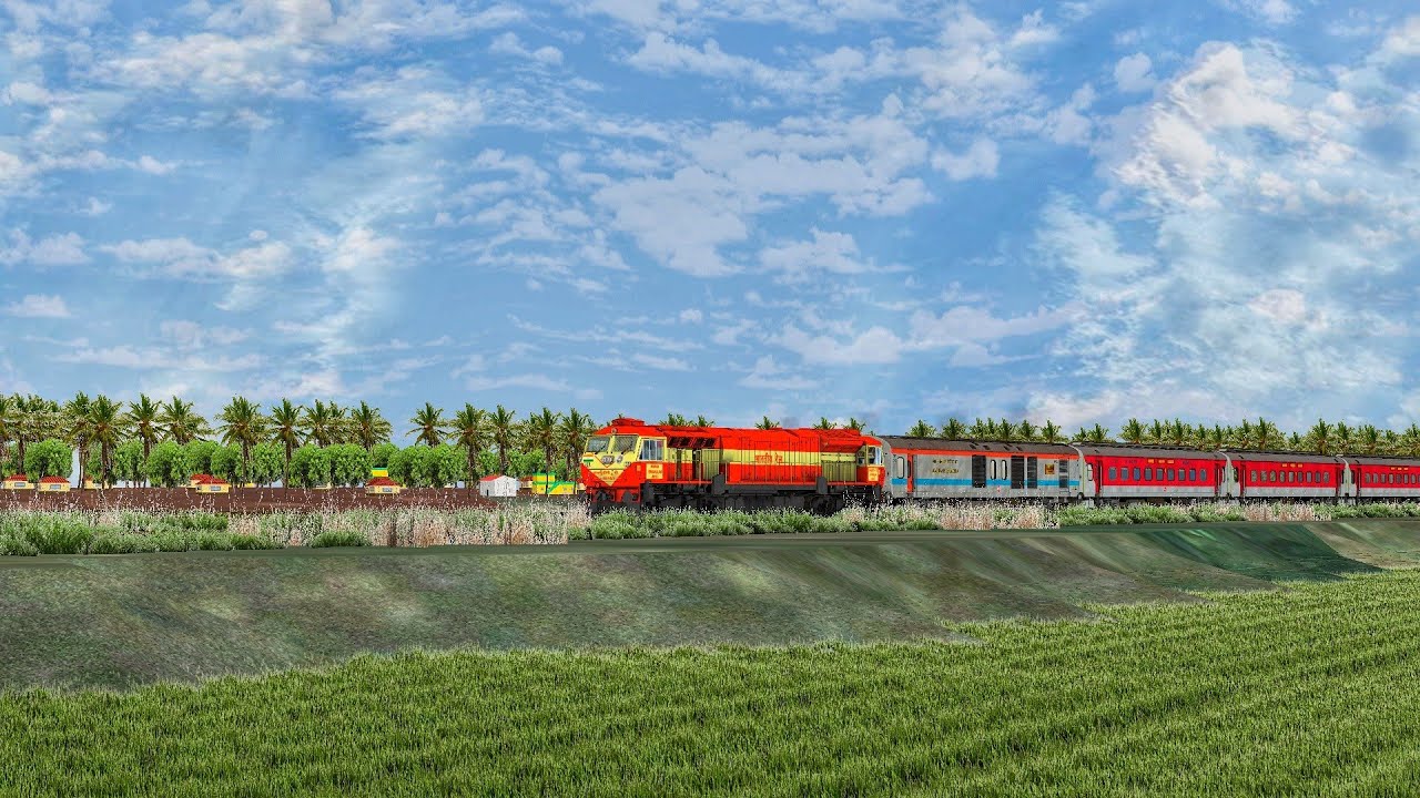 12432 TRIVANDRUM CENTRAL RAJDHANI EXPRESS | KONKAN RAILWAYS | SINGLE ...