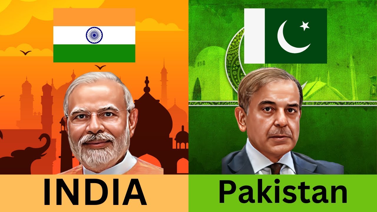 Comparison Between India and Pakistan | India Vs Pakistan | India ...
