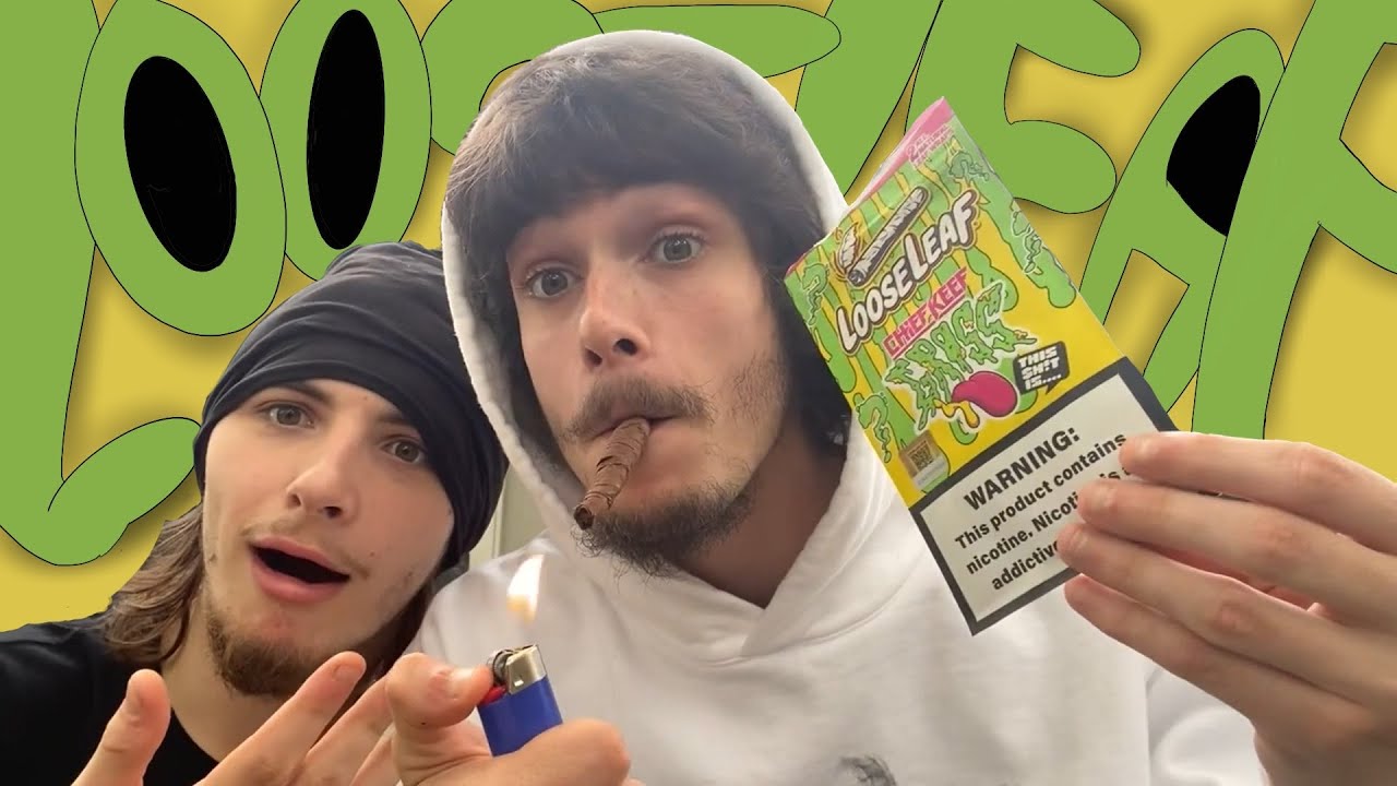 Trying The Chief Keef Loose Leaf… - YouTube