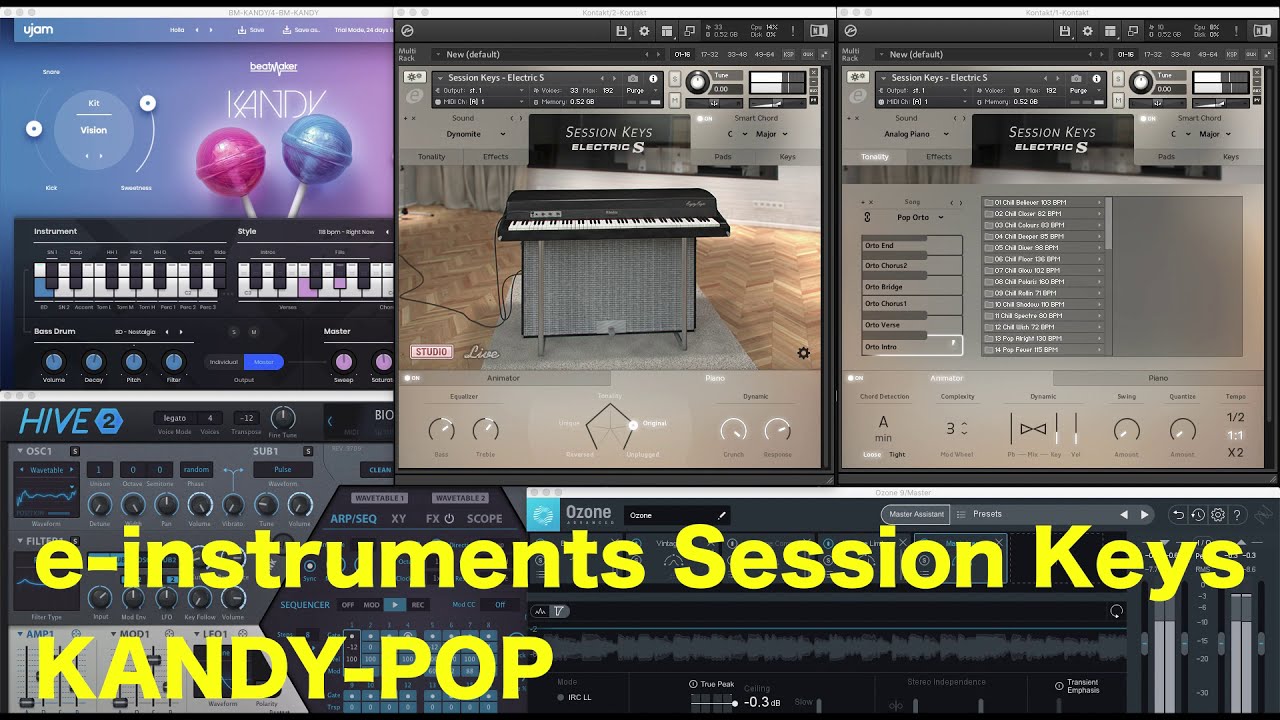SESSION KEYS ELECTRIC S DEMO "KANDY-POP" - YouTube