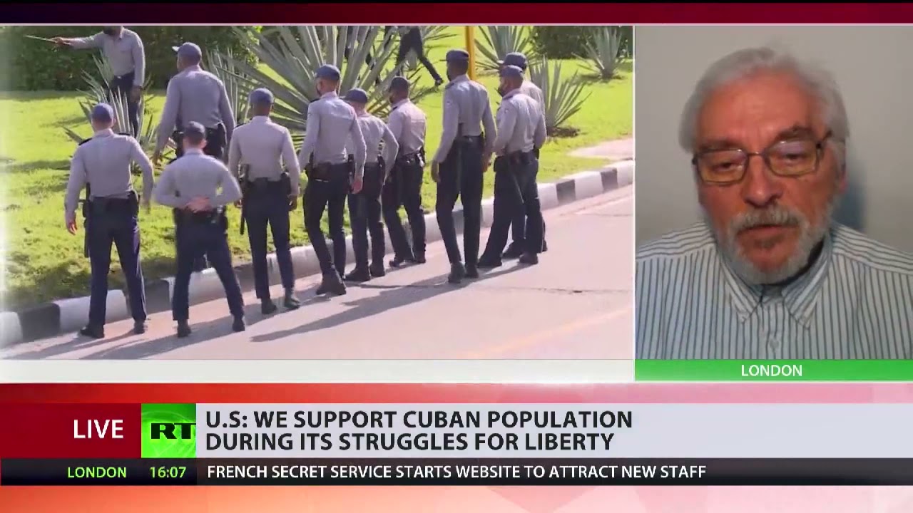 Donald Courter Speaks With Dr. Francisco Dominguez About Unrest In Cuba ...
