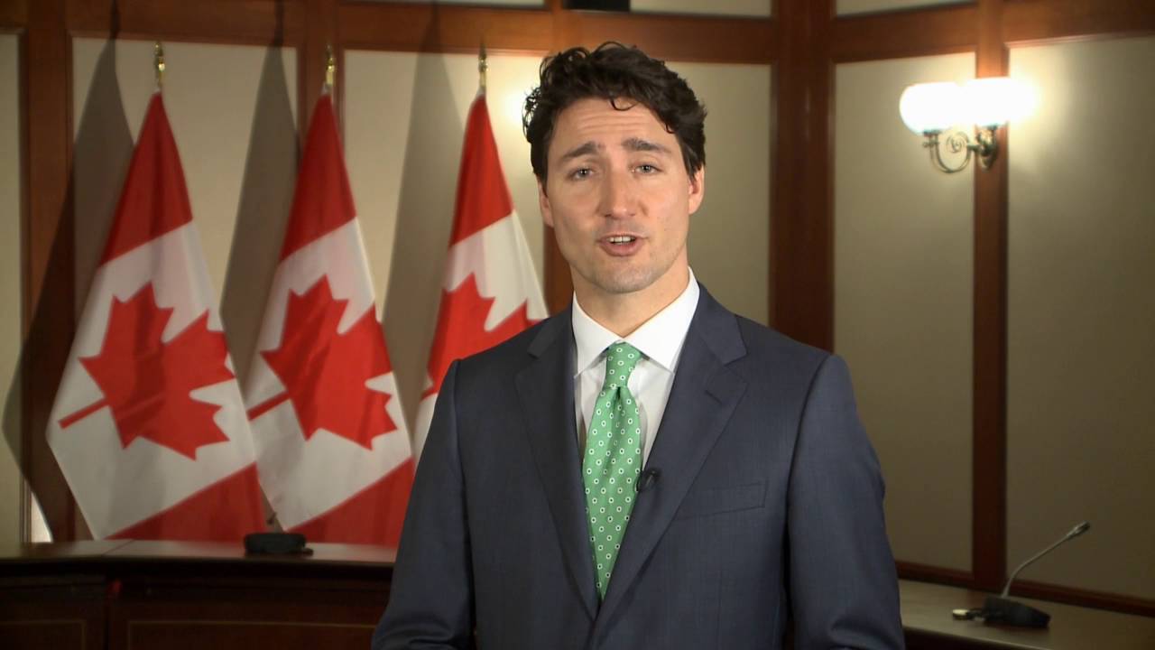 Congratulations message from Prime Minister Justin Trudeau - YouTube
