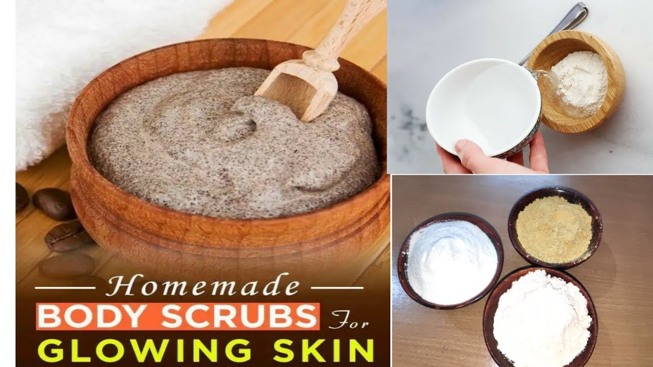 Homemade Body Scrub for Sun Tan Removal | DIY Scrub for Glowing Skin ...