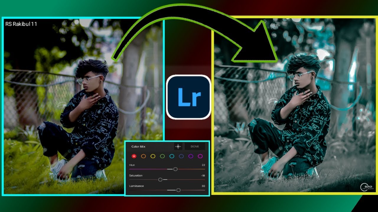 lightroom dark effect photo editing | dark black photo edit 2023 ...