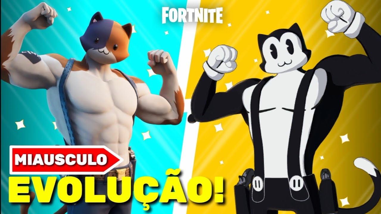 A Evolução do Miausculo no Fortnite (Atualizado) - YouTube